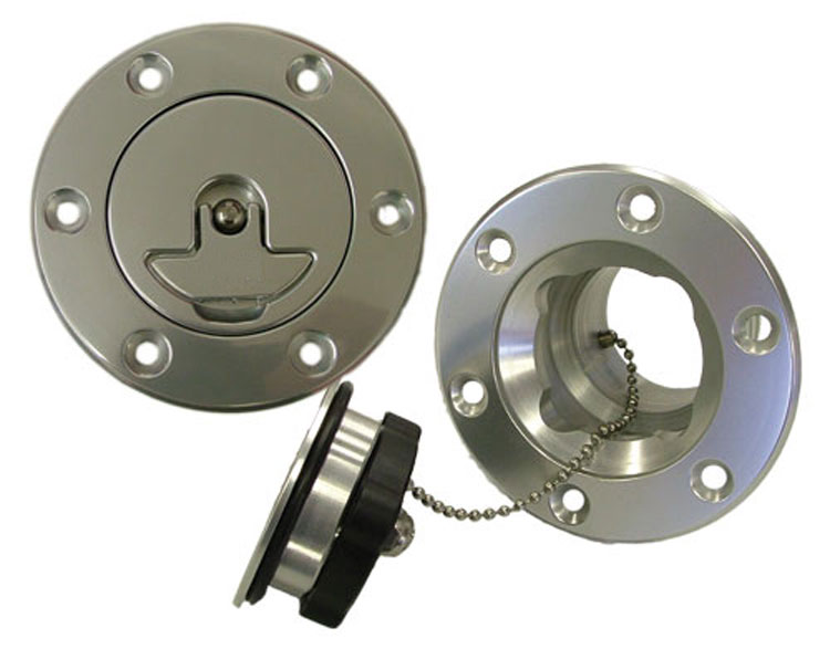 Hardin Marine - Billet Cam-Lock 1/4 Turn Fuel Fills