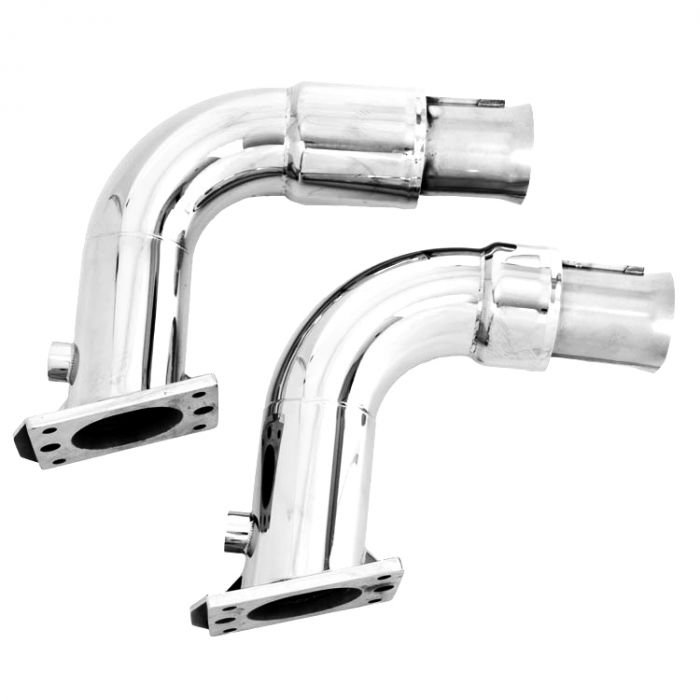 Hardin Marine - Big Block Stainless Steel "SA" Risers 6"