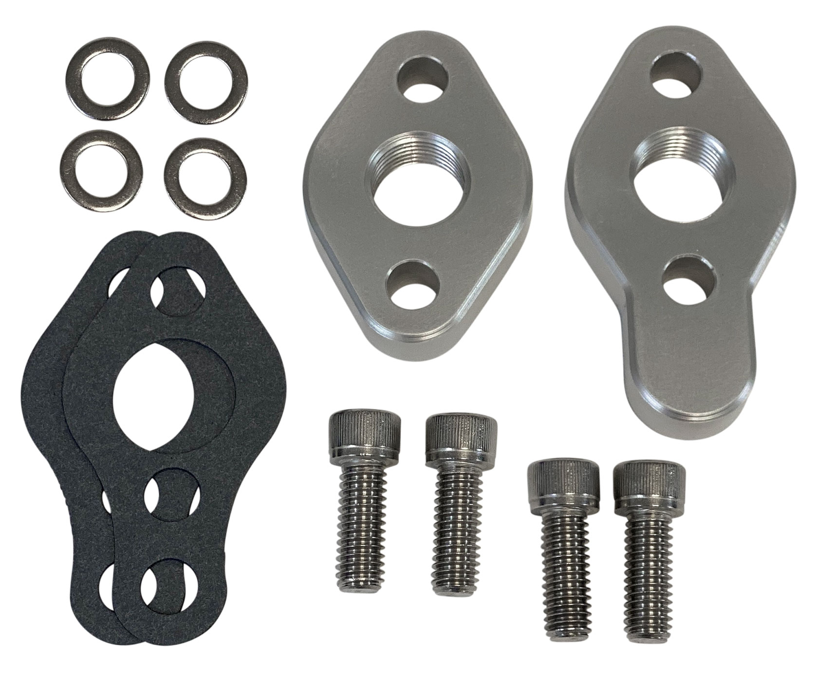 Hardin Marine - Polished Billet Aluminum Small Block Chevy Water Inlet ...