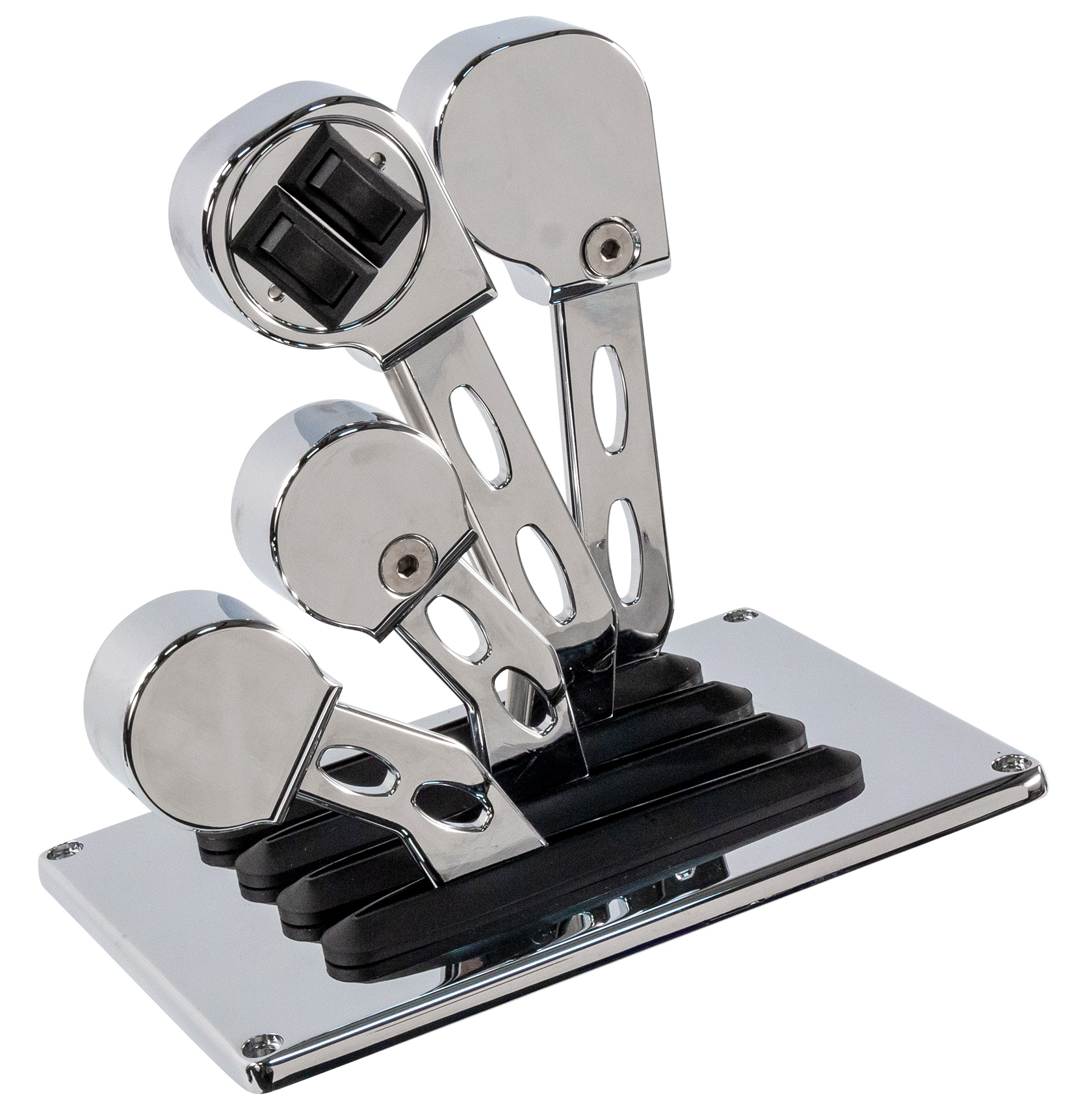 Hardin Marine - Livorsi Billet Four Handle Throttle / Shifter Controls