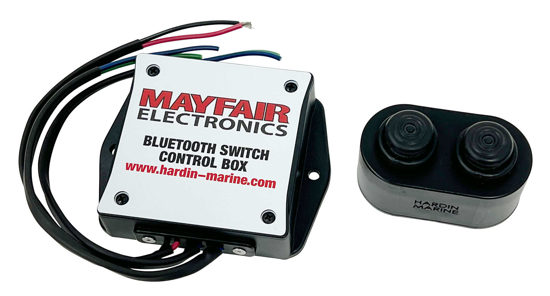 Hardin Marine - Bluetooth Operated Steering Wheel Mounted Trim Switch