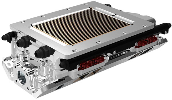 Hardin Marine - Direct Port EFI Intercooled Manifold, BBC, 10.2" Tall ...