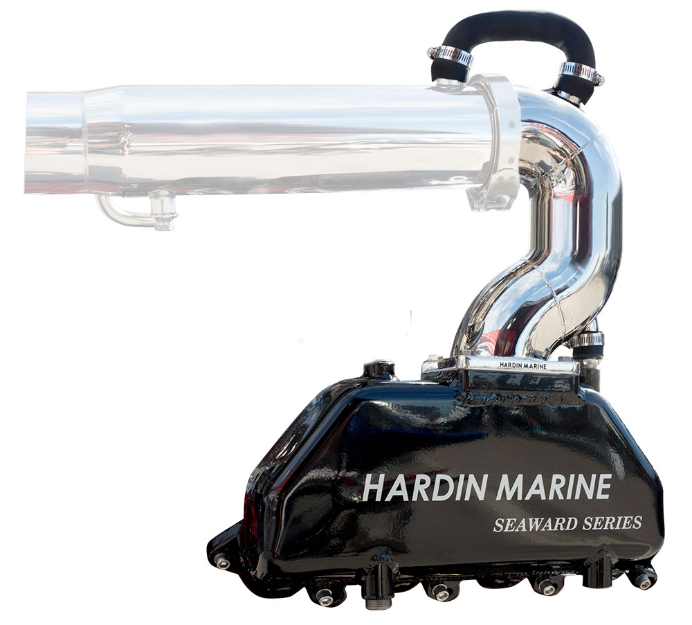 Hardin Marine - Seaward Series 600 / 700 SCI Staggered-Custom Exhaust ...