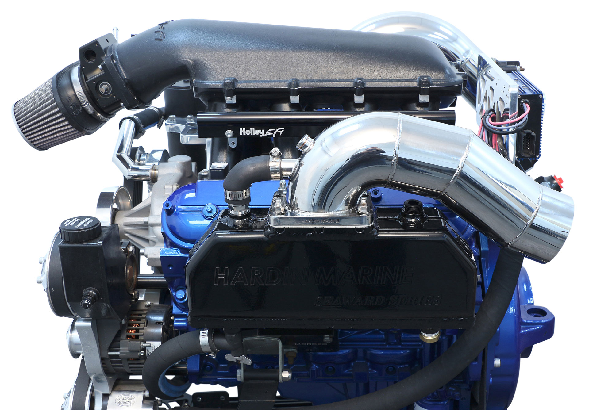 Hardin Marine - Seaward Series "Jet Boat" LT Chevrolet Exhaust System