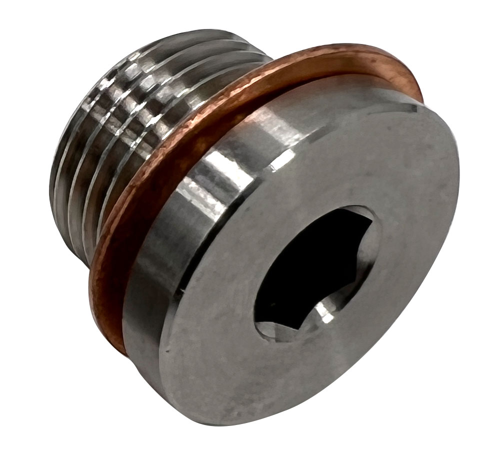 Hardin Marine - Stainless Steel 18MM Oxygen Sensor Plug