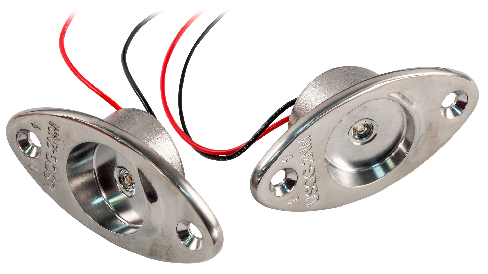 Hardin Marine - Livorsi Stainless Steel Elliptical LED Navigation Light ...