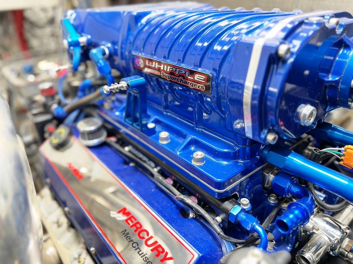 Whipple Mercruiser Racing 1999-2005 HP 500 EFI Stage 1 Supercharger Kit ...