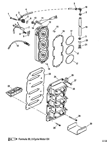 Hardin Marine - Transom Assembly Chart